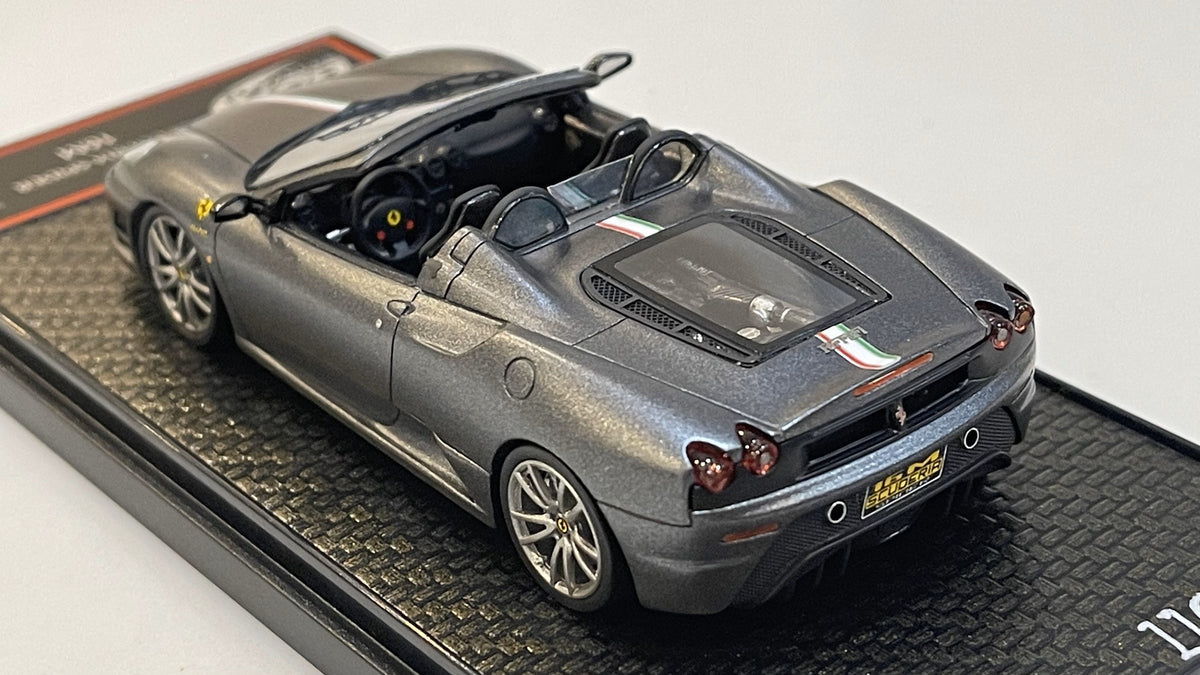 BBR 1/43 Ferrari 16M Scuderia Spider 2009 Met. Grey BBRC01C – Paddock Collection