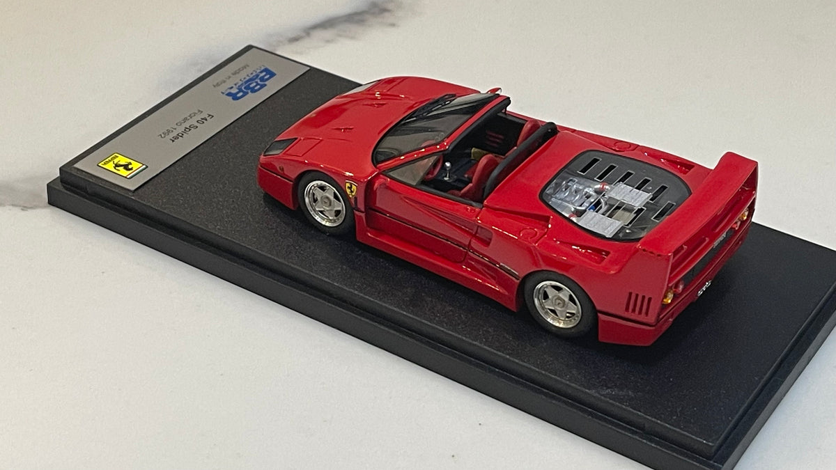 BBR 1/43 Ferrari F40 Spider Fiorano 1992 Red BBR188 – Paddock Collection