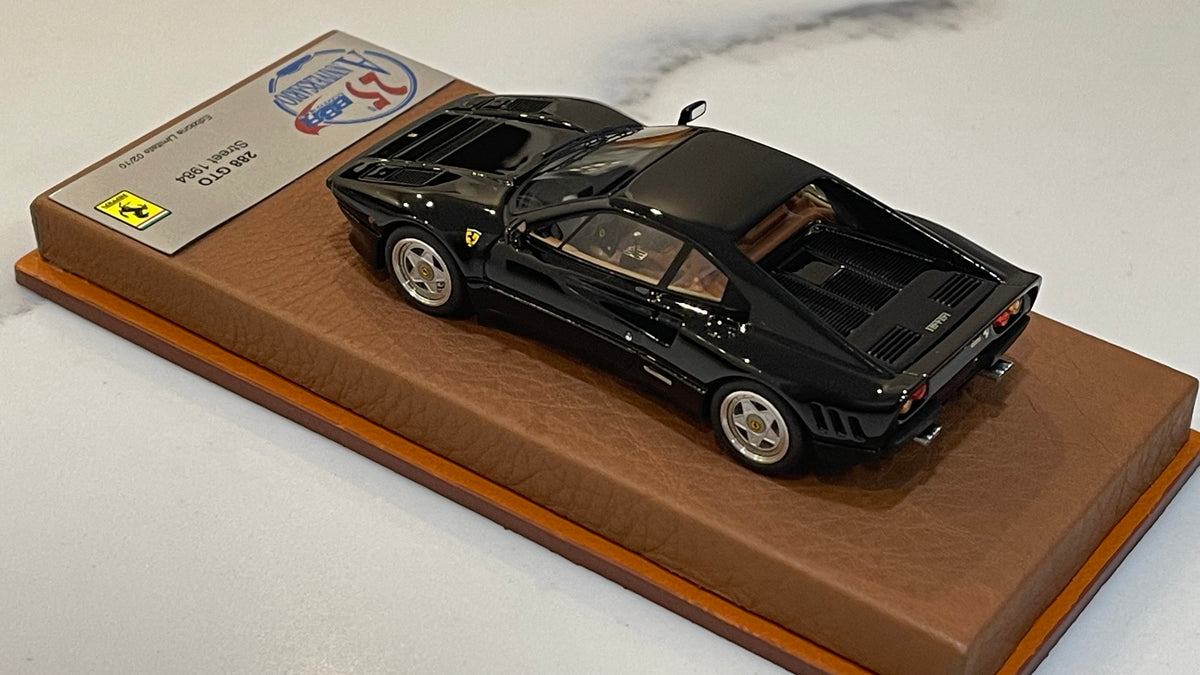 BBR 1/43 Ferrari 288 GTO 1984 Black BBR198C – Paddock Collection