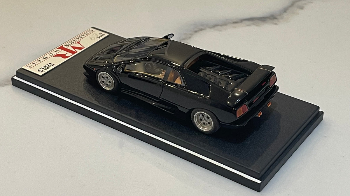 MR 1/43 Lamborghini Diablo VT 1993 Black MR106B – Paddock Collection