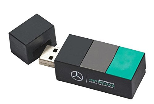 Mercedes AMG Petronas F1 USB Stick Black/Grey/Green – Paddock Collection