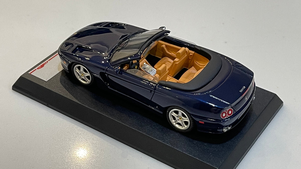 BBR 1/43 Ferrari 456 Spider Supercharger 1996 Dark Blue BBR101B ...